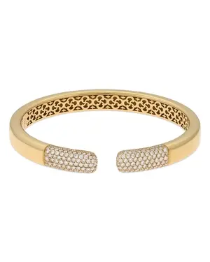 CRIVELLI 18k Yellow Diamond Bangle Bracelet