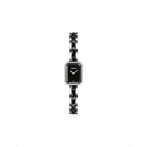 Chanel Première Ceramic Steel Diamond Quartz Watch - One-color