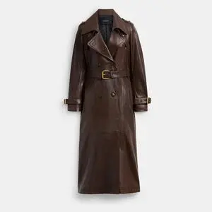 COACH Heritage C Double Breasted Trench
