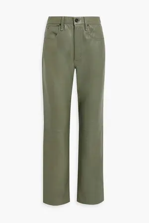 SLVRLAKE London Straight-leg Leather Pants