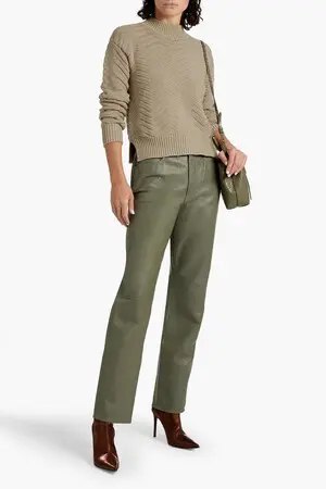 SLVRLAKE London Straight-leg Leather Pants