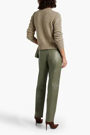 SLVRLAKE London Straight-leg Leather Pants
