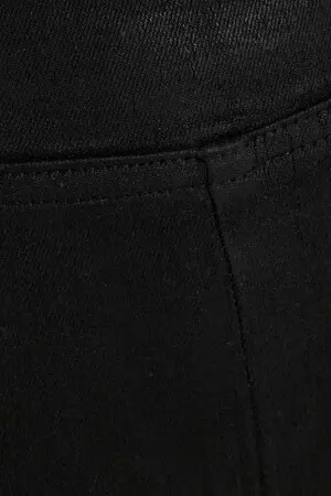 FRAME Jestset Cropped Coated Skinny Jeans