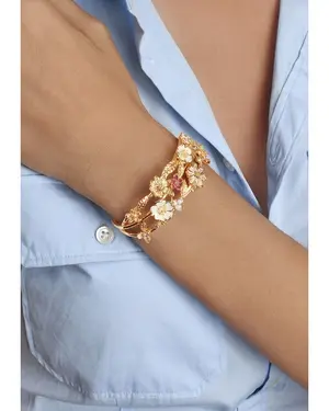 ANABEL ARAM Wildflower Bangle Bracelet