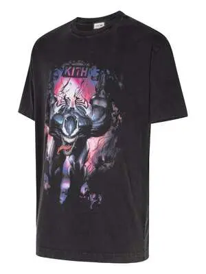 Kith X Marvel Symbiote Vintage T-shirt - Black