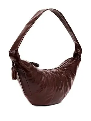 LEMAIRE Large Croissant Shoulder Bag - Brown