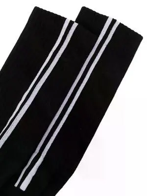 THOM KROM Stripe-detail Socks