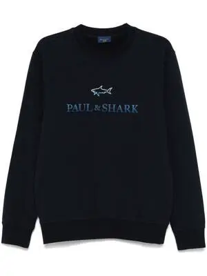 Paul & Shark Flocked-logo Sweater