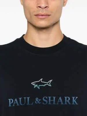 Paul & Shark Flocked-logo Sweater