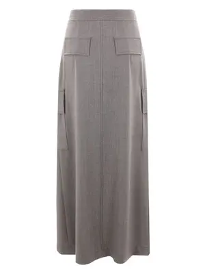CRIDA MILANO Chioggia Midi Skirt