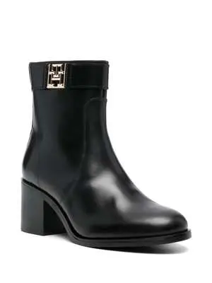 Tommy Hilfiger 65mm Logo-plaque Boots