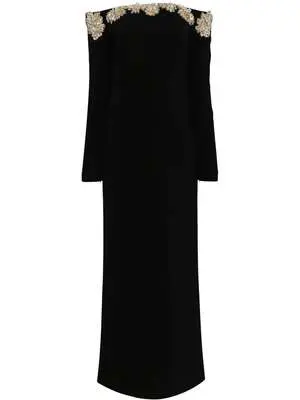 Costarellos Meline Gown - Black