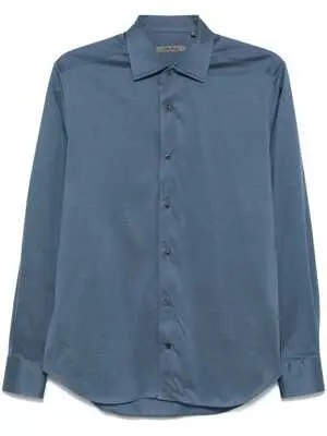 Corneliani Jersey Shirt - Blue