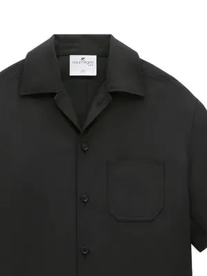 COURREGES Skater Retro Shirt - Black