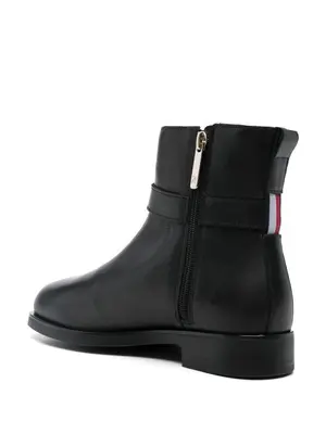 Tommy Hilfiger Leather Ankle Boots