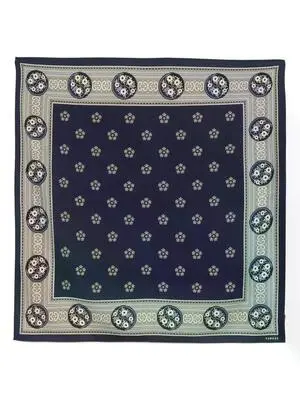 FURSAC Floral Scarf - Blue