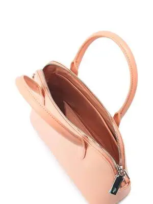 Lacoste Chantaco Leather Tote - Pink