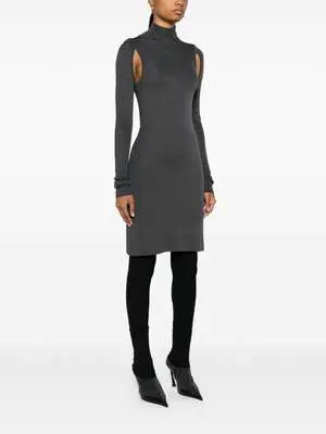 Helmut Lang Air Midi Dress - Grey