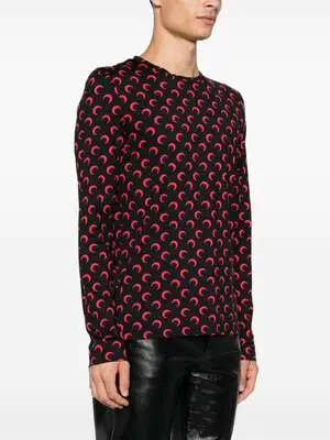 MARINE SERRE Logo-print T-shirt