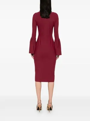 Chiara Boni La Petite Robe Petera Midi Dress - Red