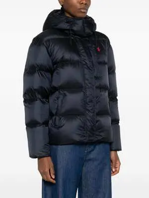 Polo Ralph Lauren Padded Hooded Puffer Jacket - Blue