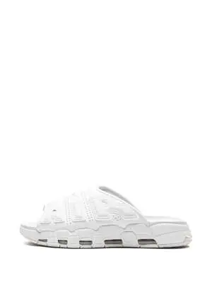 Nike More Uptempo Slides - White