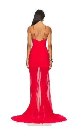 Giuseppe Di Morabito Gathered Dress With Train