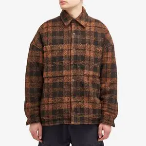 NAHMIAS Plaid Padded Shirt Jacket