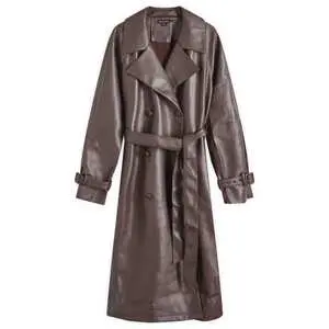 Good American Uniform Trench Coat