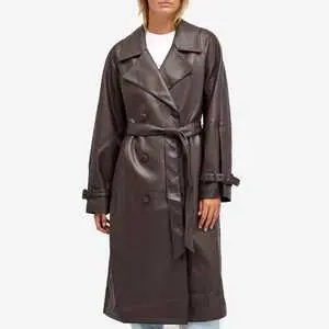 Good American Uniform Trench Coat