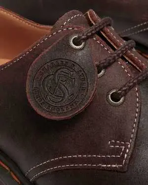 Dr. Martens 1461 Made In England Commander Oxford Shoes - Brown