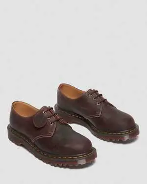 Dr. Martens 1461 Made In England Commander Oxford Shoes - Brown