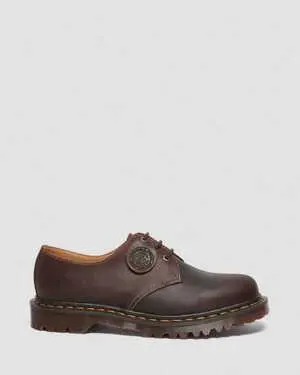 Dr. Martens 1461 Made In England Commander Oxford Shoes - Brown