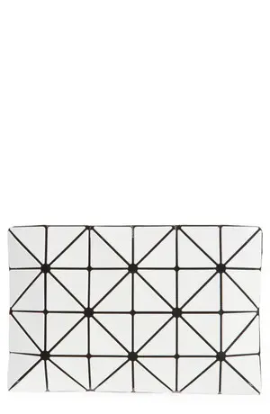 Issey Miyake Lucent Zip Pouch - White