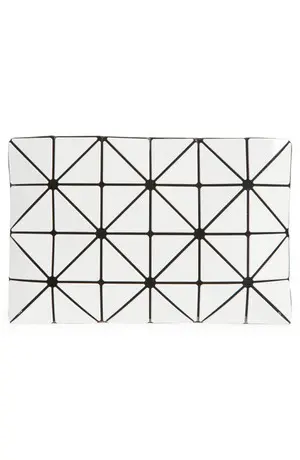 Issey Miyake Lucent Zip Pouch - White