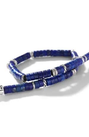 John Hardy Heishi Bracelet - Blue