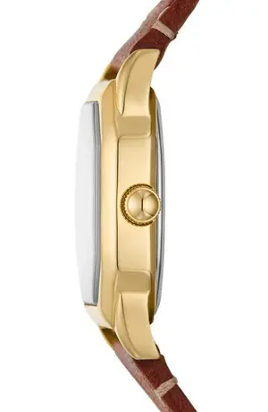 Fossil Harlow Leather Strap Watch
