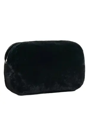 Apparis Noor Faux Fur Pouch - Noir
