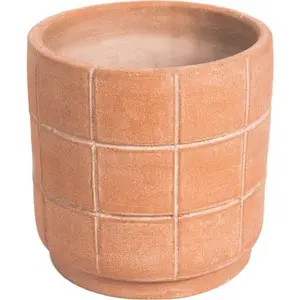 MESO GOODS Grid Terracotta Planter