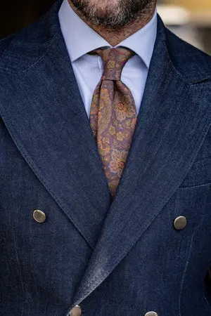 ELIZABETTA Trevi Printed Neck Tie