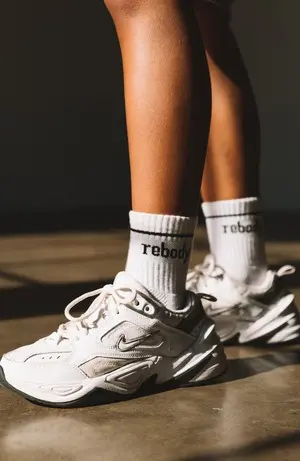 REBODY Studio Crew Socks