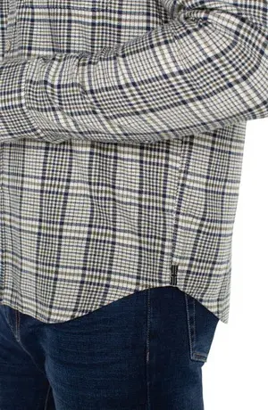 LIVERPOOL Plaid Double Pocket Button-up Shirt