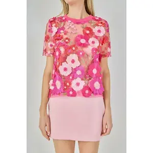 Endless Rose Embroidered Blouses