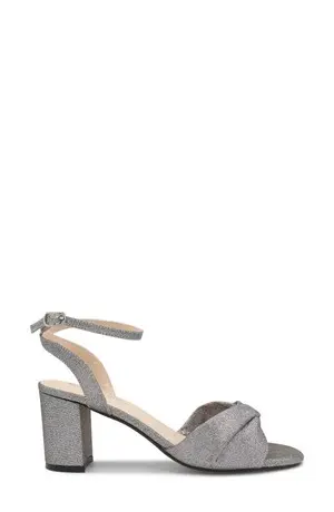 TOUCH UPS Hope Ankle Strap Sandal - Pewter