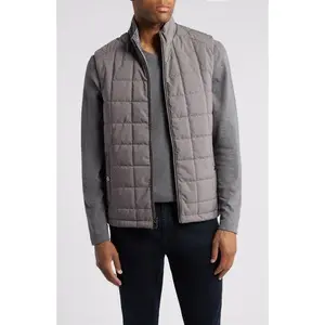Johnston & Murphy Quilted Vest - Gray