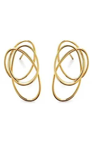 MONICA VINADER Monica Vinader Nura Wrap Drop Earrings