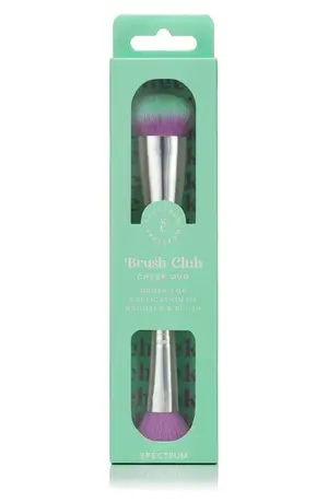 SPECTRUM Brush Club Cheek Duo Brush - Green