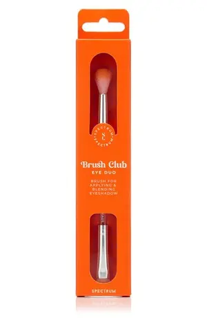 SPECTRUM Brush Club Eye Duo Brush - Orange