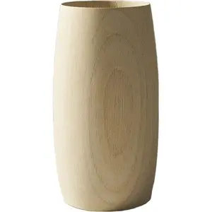 ITZA WOOD Vase - Blonde Cedar