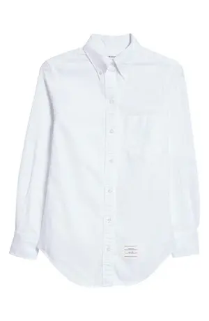 Thom Browne Classic Fit Cotton Button-down Shirt